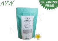 China Doypack Coffee Tea Bags Moisture Proof For Chinese Tea / Matcha Tea Powder for sale