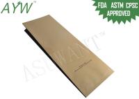 China Sealed Side Gusset Coffee Tea Bags Kraft Paper With Coffee Valve 250g / 500g for sale