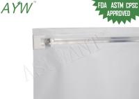 China White Single Zip Lock Child Proof Pouch For Herb Incense Bleed / Weed for sale