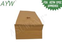 China Eight Side Sealed Coffee Tea Bags Flat Bottom Kraft Paper With Top Load for sale