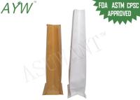 China Food Grade Resealable Coffee Bags With Valve , Personalized Tea Bags PE Lined Side Gusset for sale