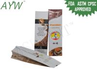 China Valve Sealed Coffee Bags 8oz , Foil Lined Coffee Bean Packaging Bags For Australia Bun Coffee for sale