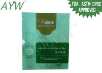 China Zip Lock Tea Packing Plastic Bag 2lb / 5lb Barrier With Customized Logo Printing for sale
