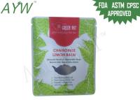 China Zip Lock Tea Packing Plastic Bag 2lb / 5lb Barrier With Customized Logo Printing for sale