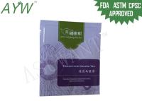China OEM Production Print Coffee Tea Bags PET / PE Laminated Foil With Pocket Zip Lock for sale