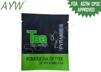 China OEM Production Print Coffee Tea Bags PET / PE Laminated Foil With Pocket Zip Lock for sale
