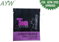 China OEM Production Print Coffee Tea Bags PET / PE Laminated Foil With Pocket Zip Lock for sale