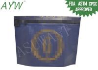 China Plastic Top Open Child Proof Zipper Bags Matte Finish With Three Standard Sizes for sale