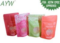 China 1 / 8oz Stand Up Food Packaging Bags Double Track Tab For Dried Flower Tea for sale