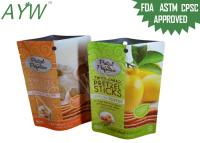 China Matt Vanish Food Packaging Bags Twice Baked Pretzel Sticks For Lemon Toffee for sale