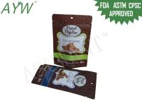 China 1.5oz Doypack Snack Packing Zipper Pouch Chocolate Bar With Nuts Dried Fruits for sale