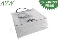 China Side Gusset Flat Bottom Portable Shopping Bag PET With Handle / Customized Logo Printing for sale