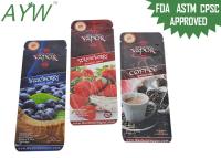China Three Side Seal Food Packaging Bags For Various Flavoured Solid Drink Storage for sale