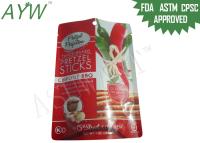 China Zipper Food Packaging Bags Environmentally Ally Friendly Gravure Printing For Snack Packaging for sale