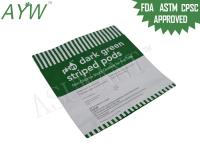 China Oxidizer Proof  Food Packaging Plastic Bags / Green Stand Up Zipper Bags With Tear Notch for sale