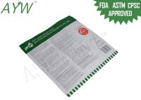 China Oxidizer Proof  Food Packaging Plastic Bags / Green Stand Up Zipper Bags With Tear Notch for sale