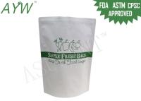 China Reclosable Food Packaging Bags Smell / Moisture Proof For Green Vegetables for sale