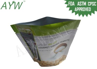 China Stand Up Zipper Food Packaging Bags Resealable Biodegradable For Snacks Storage for sale