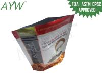 China Stand Up Zipper Food Packaging Bags Resealable Biodegradable For Snacks Storage for sale