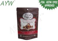 China Plastic Food Stand Up k Bags Moisture Resistant , PET Biodegradable Food Packaging Pouches for sale