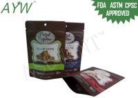 China FDA Food Packaging Bags Plastic Laminated Scent Proof Doypack For Bean / Jujube for sale