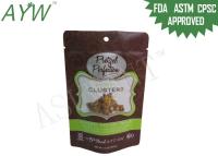 China FDA Food Packaging Bags Plastic Laminated Scent Proof Doypack For Bean / Jujube for sale