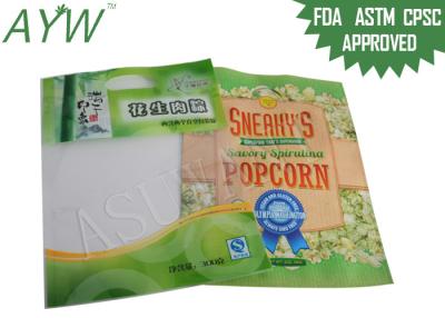 China NY PE Lined Fresh Popcorn Food Vacuum Bags For Frozen Storage Vacuum Packaging for sale