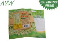 China NY PE Lined Fresh Popcorn Food Vacuum Bags For Frozen Storage Vacuum Packaging for sale