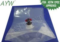 China Transparent Plastic Vacuum Food Storage Bags Gas Resistnat With Evacuator for sale