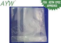 China Transparent Plastic Vacuum Food Storage Bags Gas Resistnat With Evacuator for sale