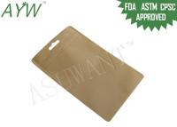 China Healthy Food Transparent Kraft Paper Zipper Bag With See Through Window for sale