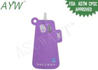 China Easy Carry Liquid Spout Pouch With Canton Design , Stand Up Spout Pouch For Honey Lotion for sale