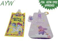 China Easy Carry Liquid Spout Pouch With Canton Design , Stand Up Spout Pouch For Honey Lotion for sale