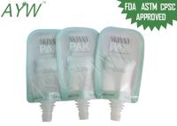 China 3.0 FL OZ BPA Free Plastic Liquid Spout Bags Travel - Friendly For Cosmetic Packing for sale