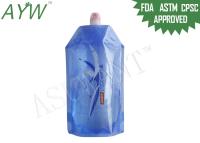 China Travel Friendly Plastic Liquid Spout Bags 2L Portable For Water / Wine for sale