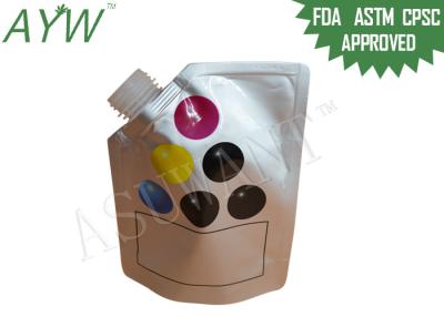 China Durable Water Tight Liquid Storage Bags 36mm Spout For Laundry Detergent for sale