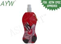 China Plastic Lamination Edible Liquid Spout Bags Reusable For Fruit Jelly / Milk for sale