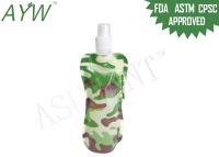 China LDPE Drinking Spouted Pouches Packaging Gravure Printing With Carabiner for sale