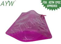 China 15 Oz Stand Up Plastic Liquid Spout Bags With Spout For Outdoor Water Drinking for sale