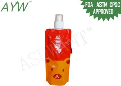 China Vivid Color Squeeze Spout Pouch Packaging 250ml Drinking For Smoothies for sale