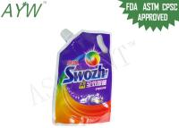 China Resealable Liquid Storage Bags 500ml Glossy Finish For Travel Laundry Detergent for sale