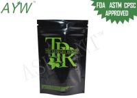 China Matte Colour Medication Lock Bag , LDPE Clear Zipper Smell Proof Bag For Food for sale