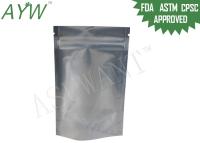 China 1/8 Oz Medical Marijuana Packaging Doypack ,  Fragrance Barrier Lockable Medicine Bag For Remedy Weed for sale