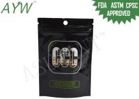 China Mylar k Plastic Bag Packaging Kush Weed For Long Term Storage for sale