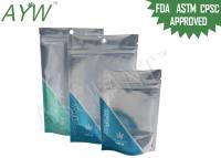 China Durable Medical Weed k Bags Lock Out Smell With Double - Track Zipper for sale