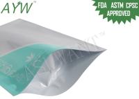 China Durable Medical Weed k Bags Lock Out Smell With Double - Track Zipper for sale