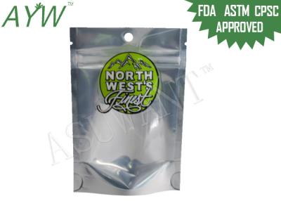 China Air Barrier Mylar Foil Mini Pouches For Pharmaceutical Weed Seeds for sale