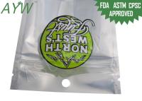 China Air Barrier Mylar Foil Mini Pouches For Pharmaceutical Weed Seeds for sale