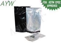 China Weed Edible Packaging Bags 1 Gram , Plastic Laminated Lockable Medication Bag With Resealable Zip for sale