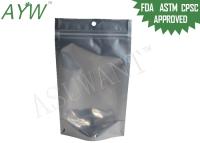 China Weed Edible Packaging Bags 1 Gram , Plastic Laminated Lockable Medication Bag With Resealable Zip for sale